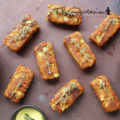 Raw fish sticks recipe | The Rawtarian
